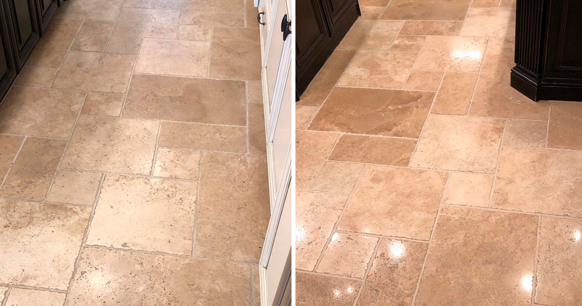 Our Hard Surface Restoration Services Gave This Kitchen in Westwood MA ...