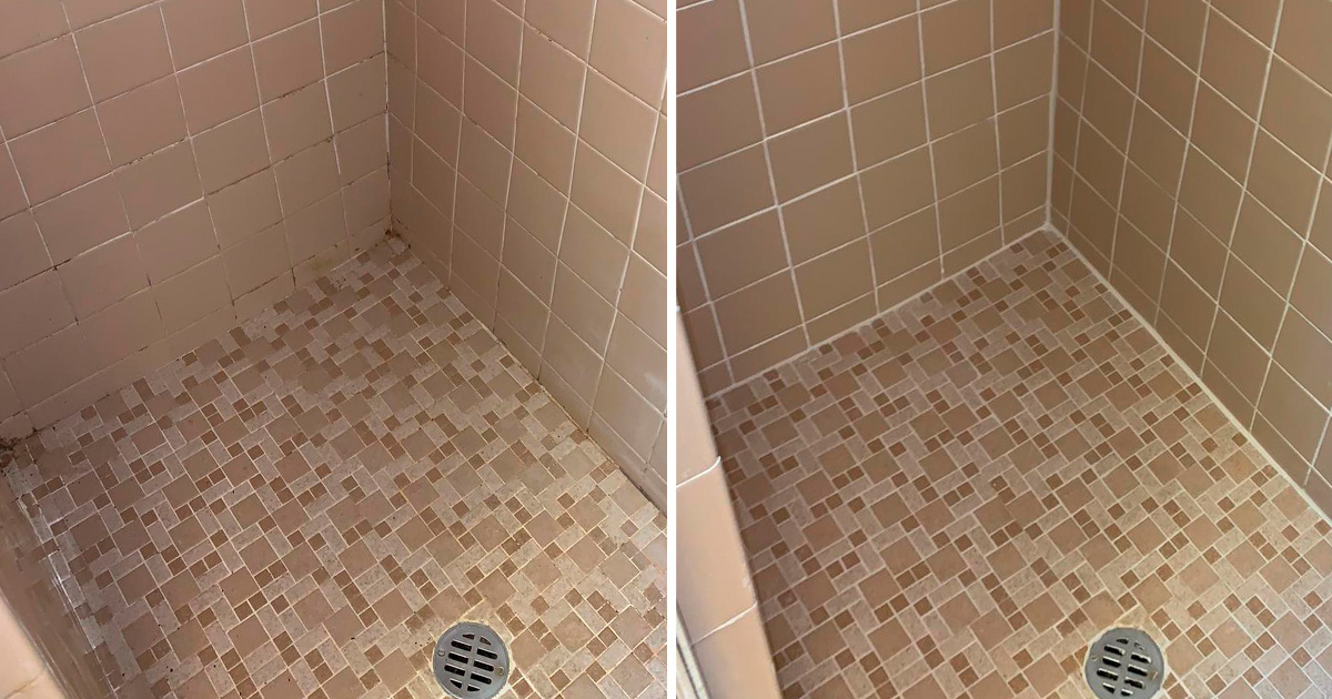 This Shower in Arlington Looks Like New Thanks to Our Professional ...