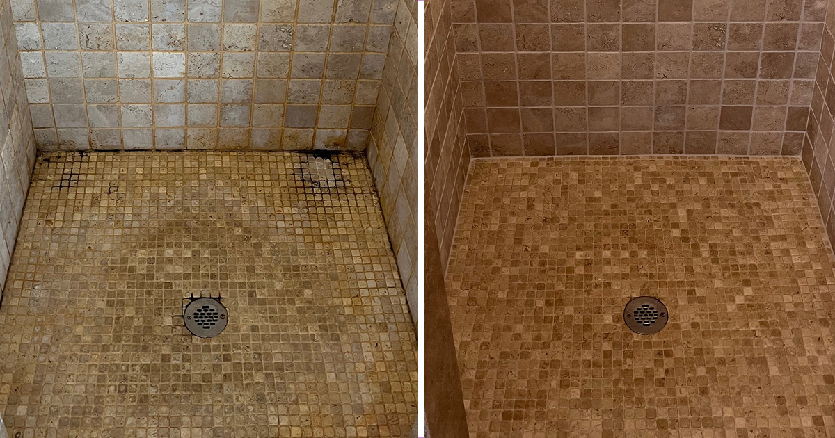A Travertine Shower in Marlborough MA Looks Impeccable After Our Expert ...