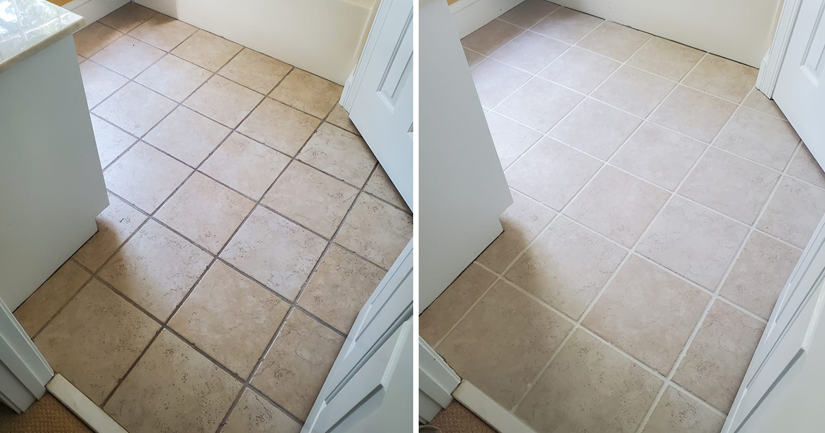 Our Grout Cleaning Process Delighted an Auburndale Homeowner With ...